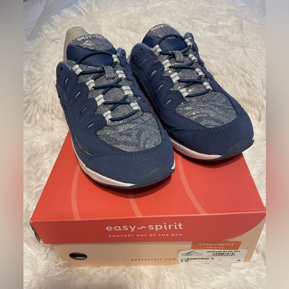 Easy Spirit | Shoes | Nib Easy Spirit Romy Mule 8w Blue | Poshmark